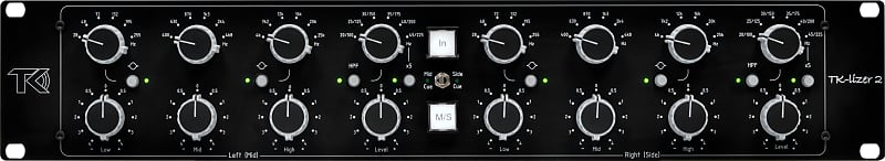 TK Audio TK-lizer 2 Mastering EQ with M/S function - Schwarz | Reverb