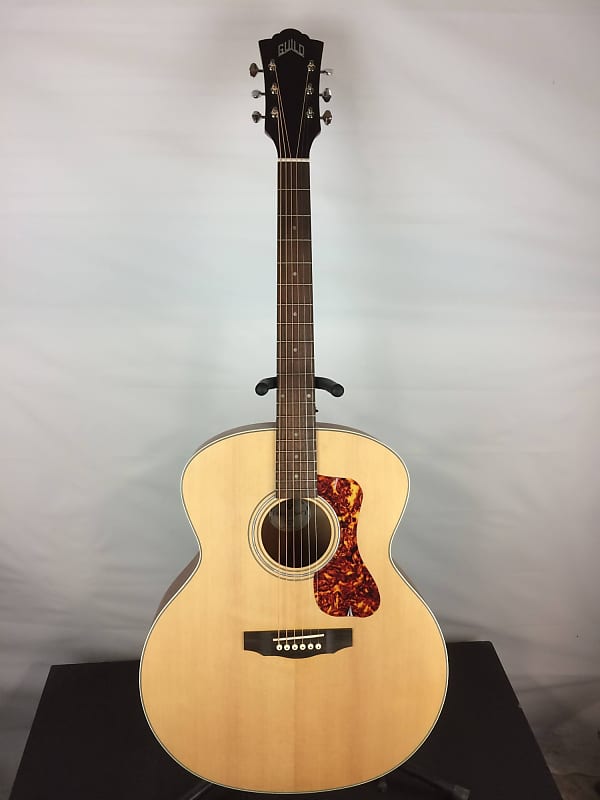 Guild F-240E 200 Archback Solid Top Jumbo Acoustic-Electric | Reverb