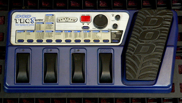 DOD Tec 8 Guitar Floor Processor | Reverb