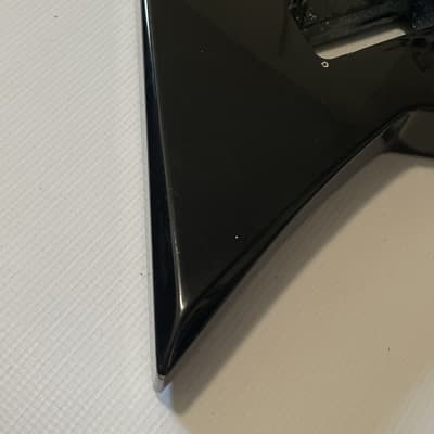 2002 MIJ Jackson RR3 RR Rhoads V Blue Flame Guitar Body Floyd | Reverb