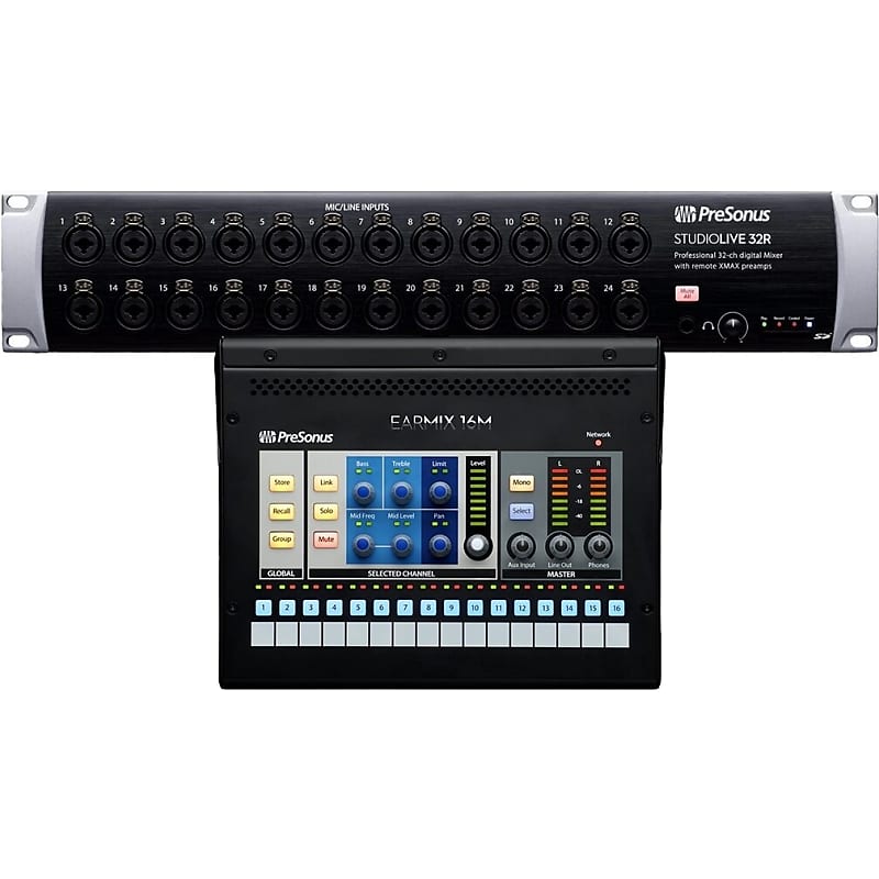 PreSonus StudioLive 32R Series III Digital Rack Mixer, Bundle | Reverb