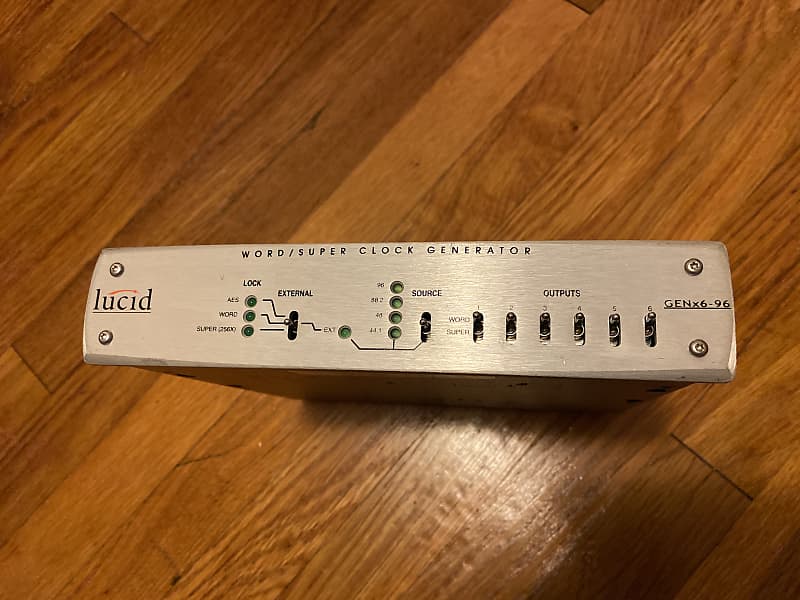 Lucid Genx6-96 Word Clock Generator, D/A | Reverb
