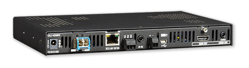 AMX DXF-RX-SMD DXLink HDMI Single Mode Fiber Receiver, Duplex | Reverb