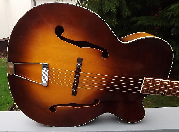 Kay K-8950 Jumbo Master Cutaway Archtop Early 1960's Sunburst | Reverb