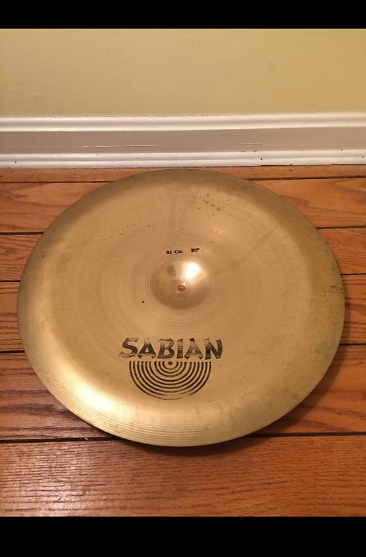 Vintage Sabian 20” China- Pre-AA | Reverb