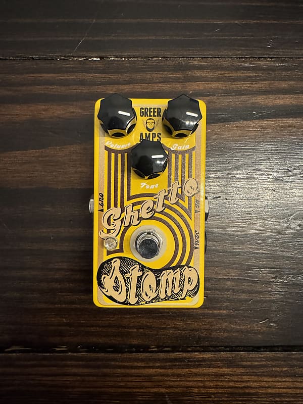 Greer Amps Limited Edition Yellow Ghetto Stomp BC107B | Reverb