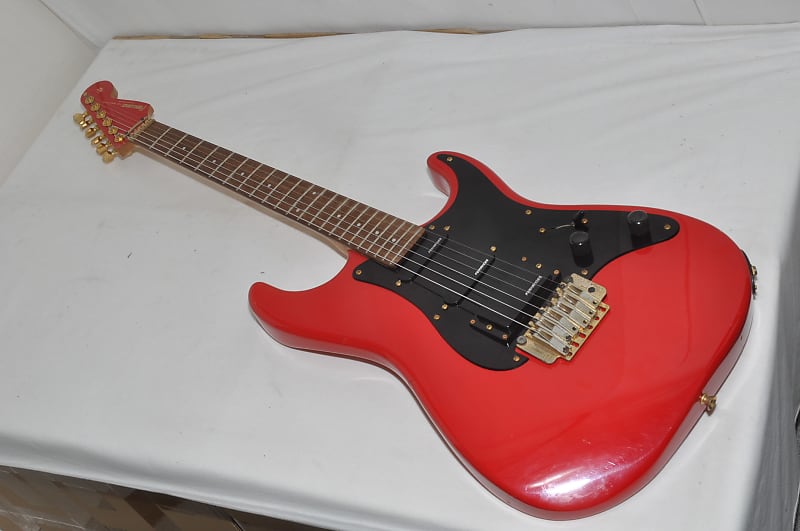 Fernandes FST-55 CAR S-S-H Stratocaster Brad Gillis Electric | Reverb