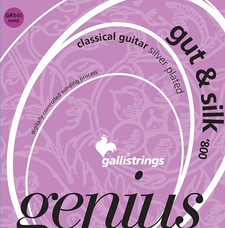 Galli Genius Gut & Silk GR840 string set classic, hard | Reverb