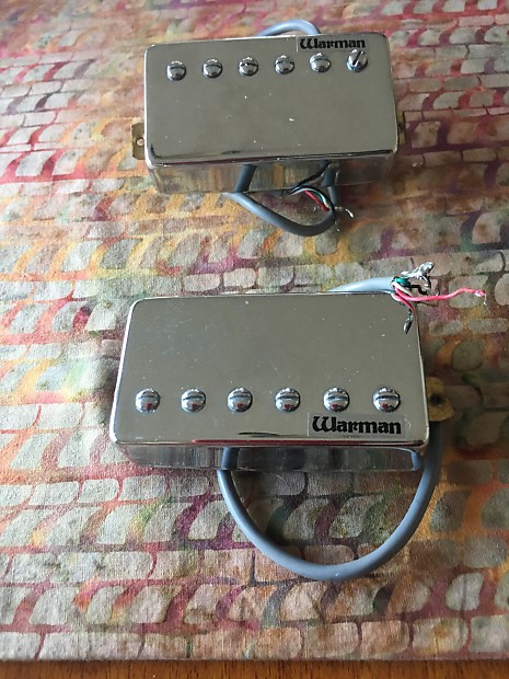 Warman Humbucker Pickup - 2 sets Available - Chrome | Reverb