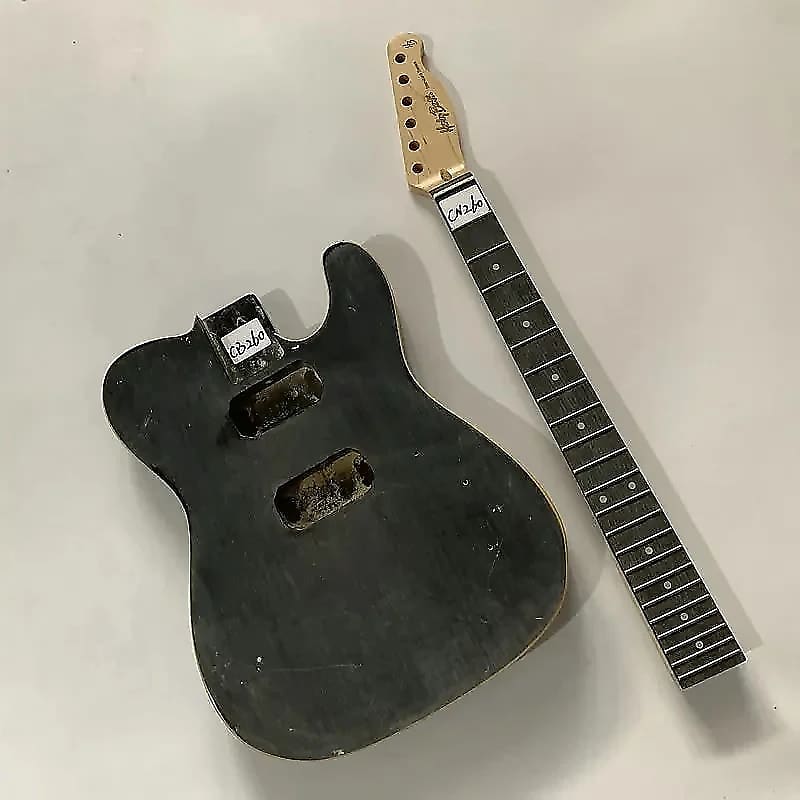 Harley Benton Telecaster Tele Style Guitar Neck and Body DIY | Reverb