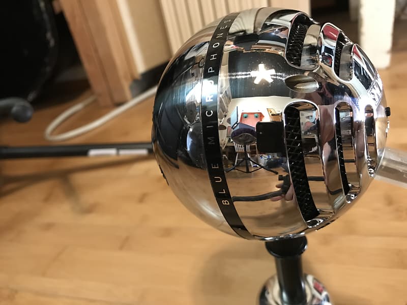 Blue Snowball iCE USB Mic 2010s - Gloss Black, free shipping | Reverb