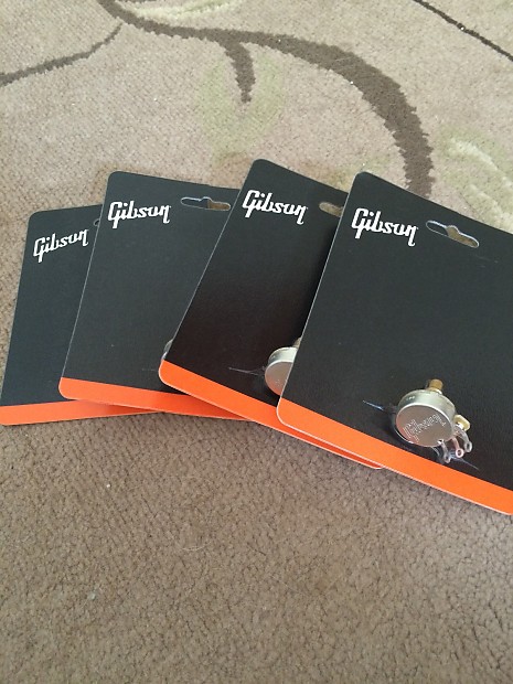 Gibson 500k Audio Pot ~ set of 4 | Reverb