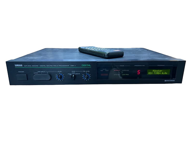 Yamaha DSP-1 Digital Sound Field Processor with Manual | Reverb