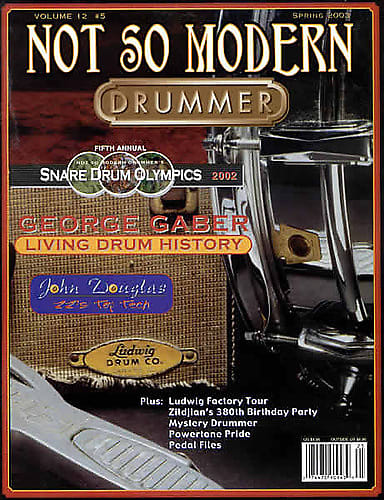 Not So Modern Drummer Issue 12.5 Spring 2003 | Reverb