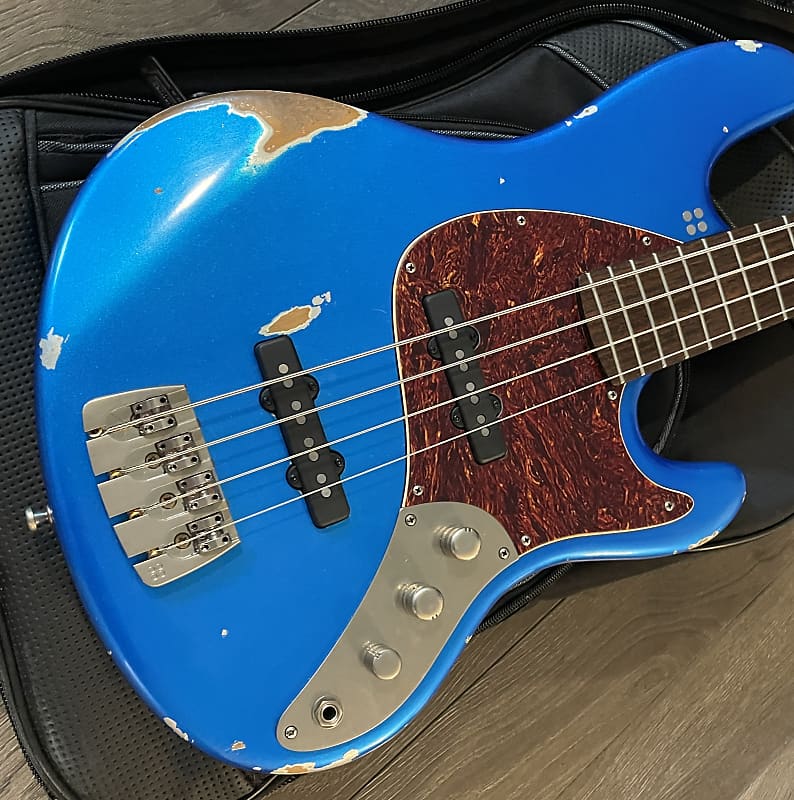 Sandberg California Jazz Bass Relic Medium Scale | Reverb
