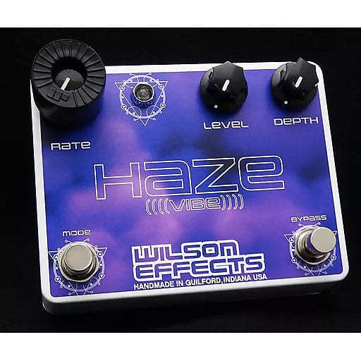 Wilson Effects Haze Vibe Pedal | Reverb