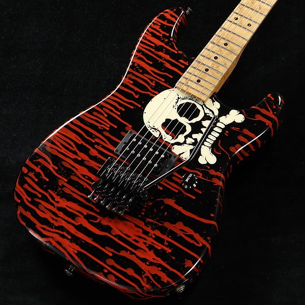 Wayne Custom Guitars USA Ratt Skulls & Blood - Free Shipping* | Reverb