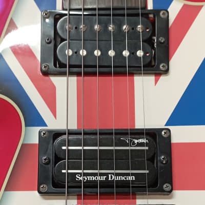 Dean Dime Razorback union jack Limited Edition Dimebag | Reverb UK