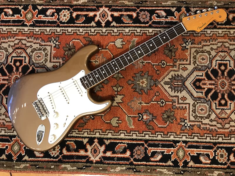 Fender Eric Johnson Palomino Brown With Case & Candy | Reverb