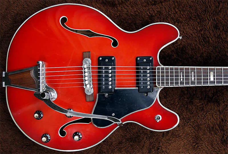 Extremely Rare Vintage Japan Aria 5102T ES 335 Thinline Made | Reverb