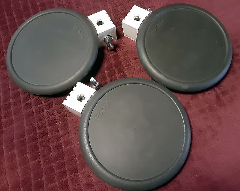 Roland PD-7 V-Pad 7" Dual Trigger Drum Pads pkg of 3 | Reverb
