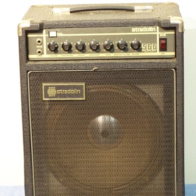 1984 STRADOLIN MODEL 566 GUITAR AMP MULTIVOX COMBO AMPLIFIER | Reverb