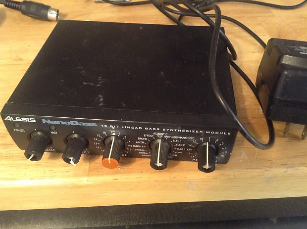 Alesis Nanobass Synth Module used but working and a bargain | Reverb