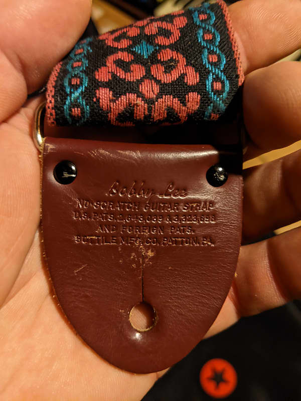Bobby Lee Guitar Strap 1960's | Reverb Bobby Lee Guitar Strap 1960's | Reverb