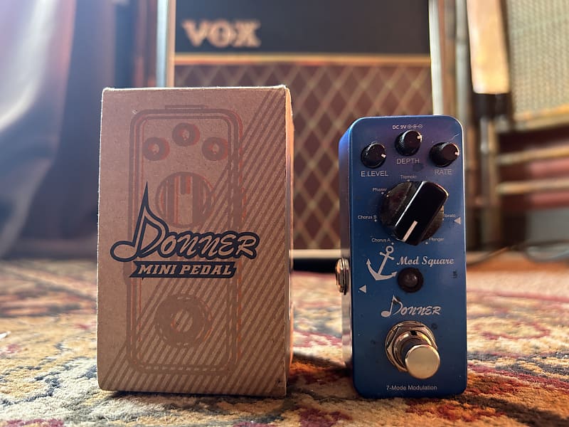 Donner Mod Square 1990s - Blue | Reverb