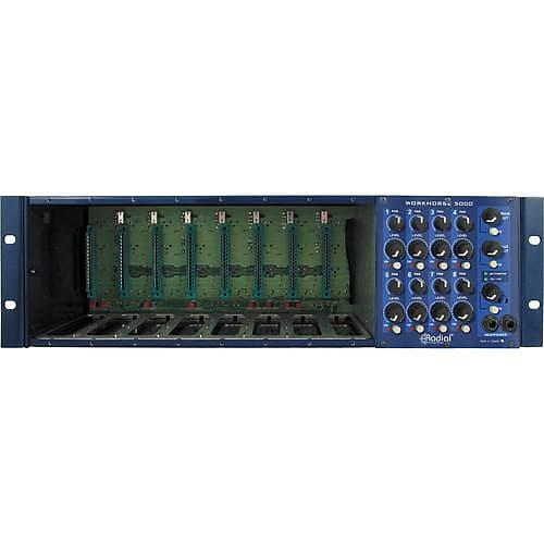 Radial Engineering 500 Series Workhorse 8-Module Rack with | Reverb