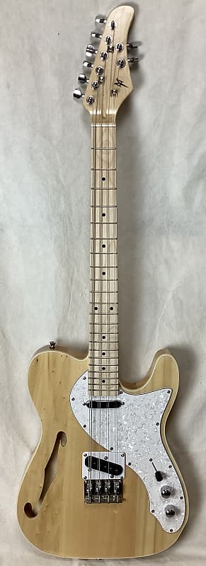 MORTone 8 string Telecaster Semi Hollow Guitar to | Reverb UK