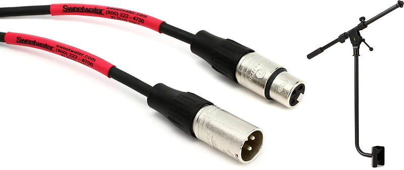 On-Stage Stands MSA8020 Clamp-On Boom Arm + Pro Co EXMSS-10 | Reverb