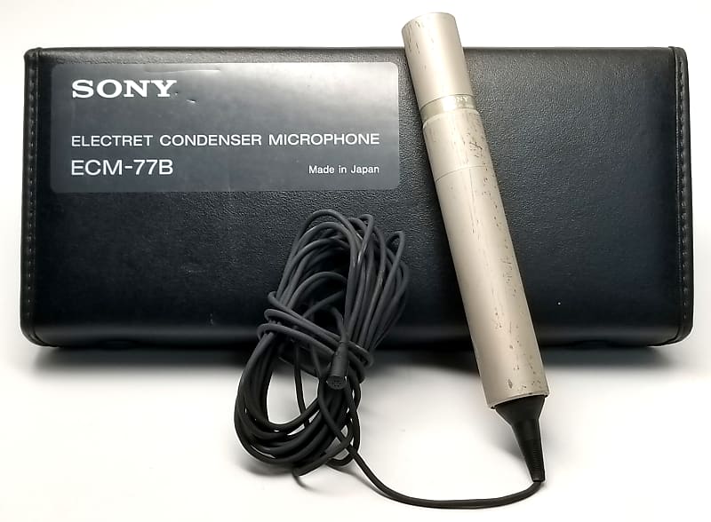 used Sony ECM-77B Electret Condenser Microphone, Very Good | Reverb