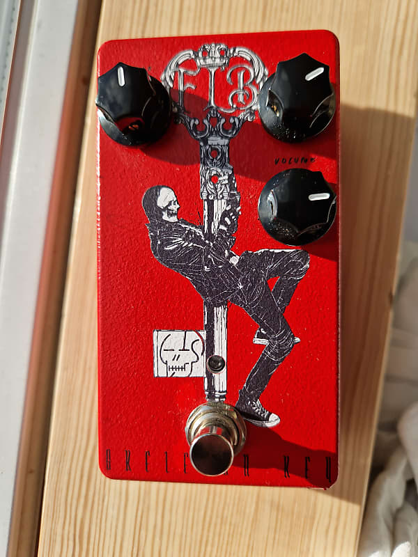 Funny Little Boxes Skeleton Key Overdrive 2023 - Red | Reverb