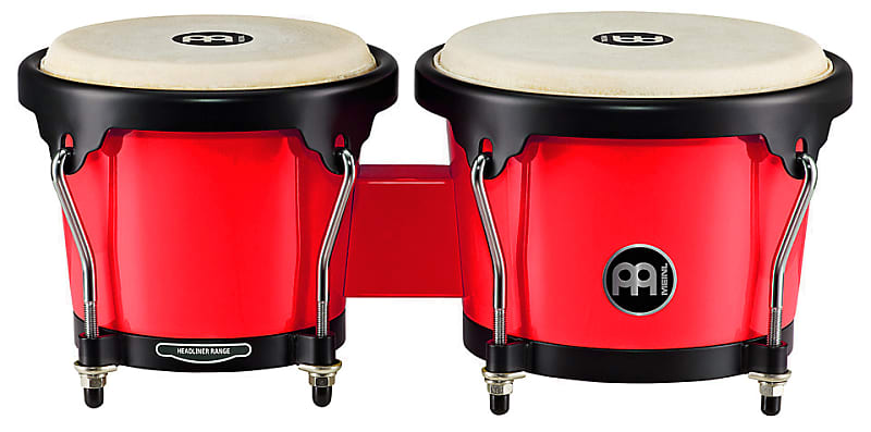 Meinl 6 3/4" & 8" Fiberglass Bongo - Red | Reverb
