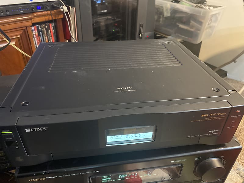 Sony vintage vhs Sob R1000 1980s - Black | Reverb