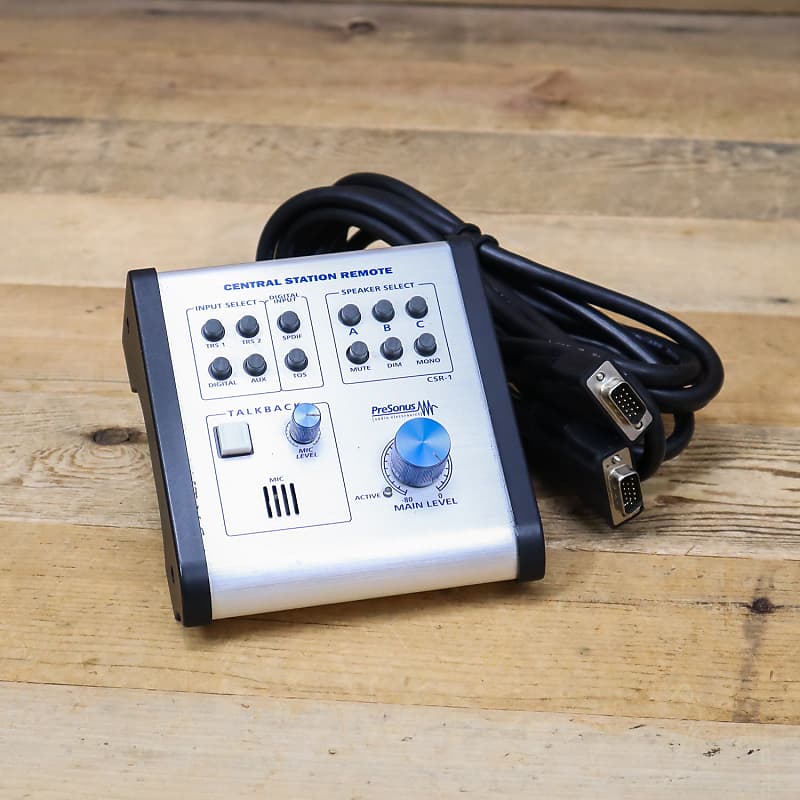 PreSonus CSR-1 Central Station Remote with Cable U240842 | Reverb