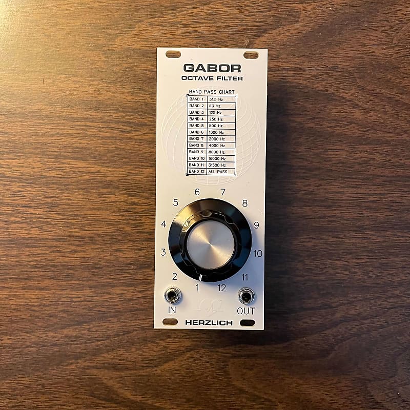 Herzlich Gabor Passive Bandpass Octave B&K 1613 Style Filter | Reverb