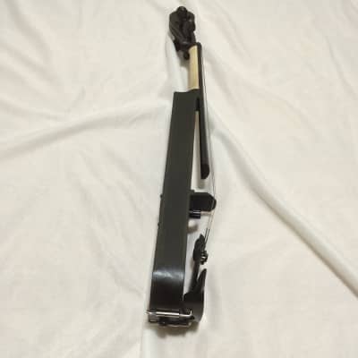 Violin. 4/4 Electric travel fiddle with frets. Fretted | Reverb