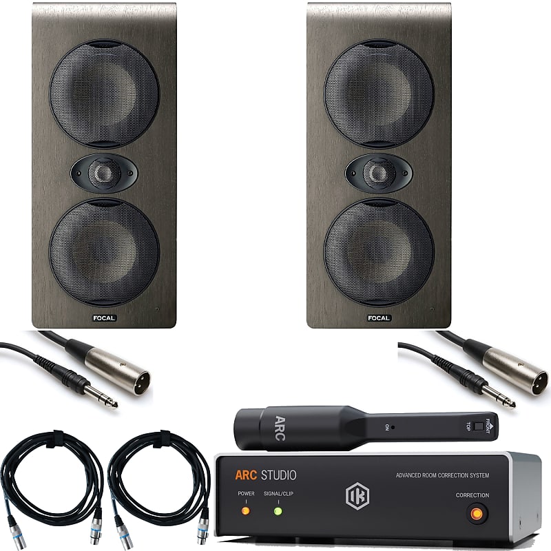Focal Shape Twin Dual 5" 3-Way Studio Monitors (Pair) w/ IK | Reverb