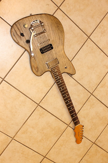 Bill Foley Fine Instruments Natural Wood with Bigsby Hand | Reverb