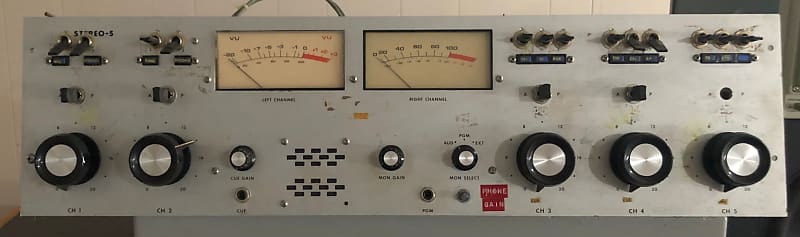 Harris Gates Stereo-5 Broadcast Studio Radio Mixer Analog | Reverb