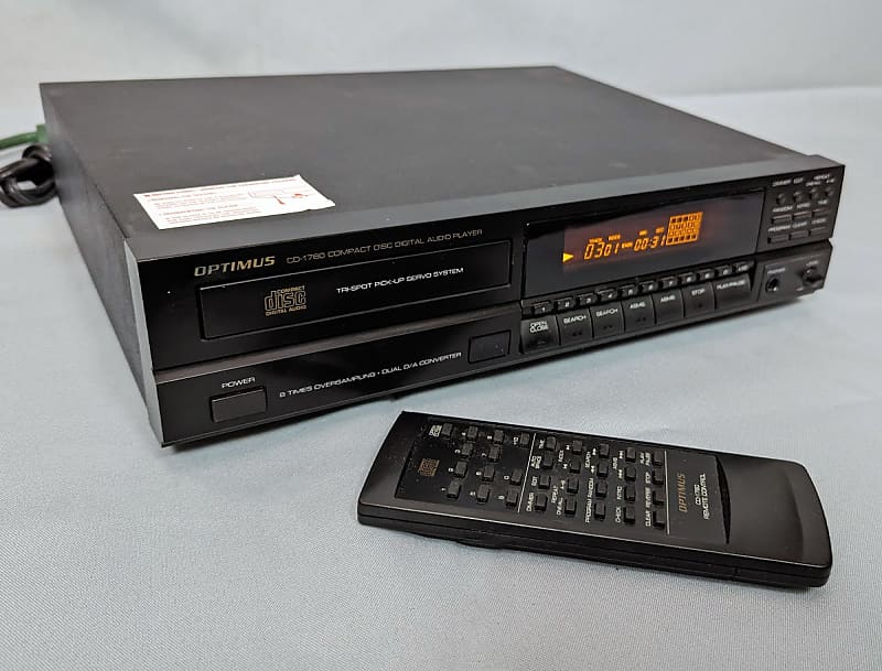 Radio Shack Optimus CD-1760 Compact Disc Digital Audio Player | Reverb