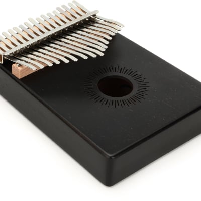 Sela SE246 Mahogany Kalimba 17-key - Black Finish Bundle with | Reverb