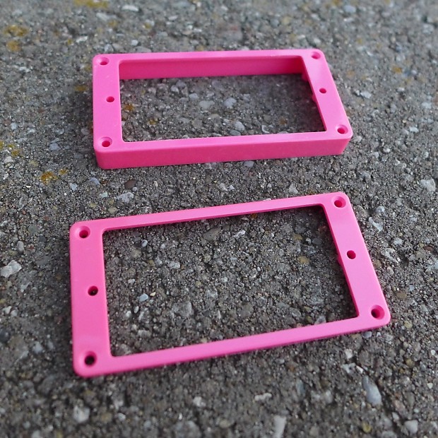 NOS Vintage Dayglo 80s Pink PIckup Rings | Reverb
