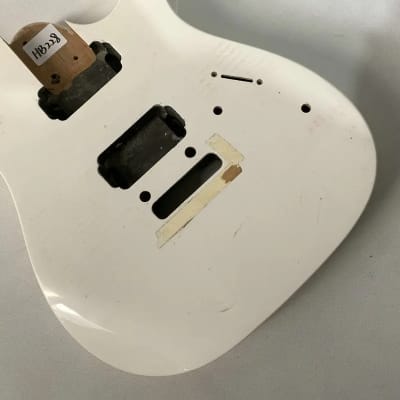 HH Double Cutaway White Guitar Body DIY Project | Reverb