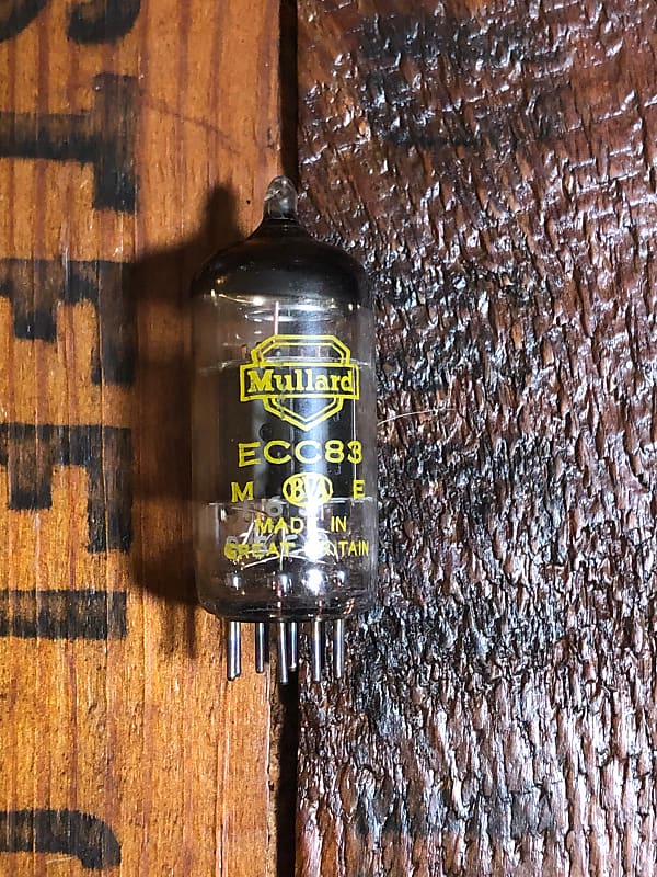 Vintage 1965 Mullard ECC83 Preamp Tube 12AX7 Valve | Reverb UK