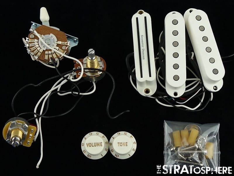 Charvel Pro Mod DK22 SSS SEYMOUR DUNCAN PICKUPS SWITCH POTS | Reverb