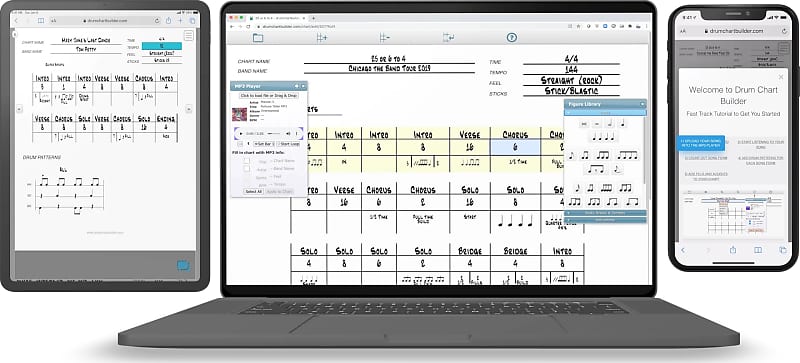 Drum Chart Builder 1 Year Subscription (Download) Setting The | Reverb