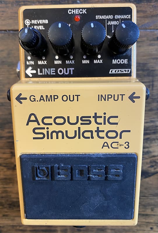 Boss AC-3 Acoustic Simulator (Dark Gray Label) 2006 - Present | Reverb
